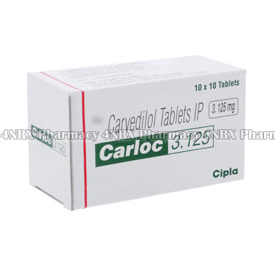 Carloc (Carvedilol) - 4NRX (UK)