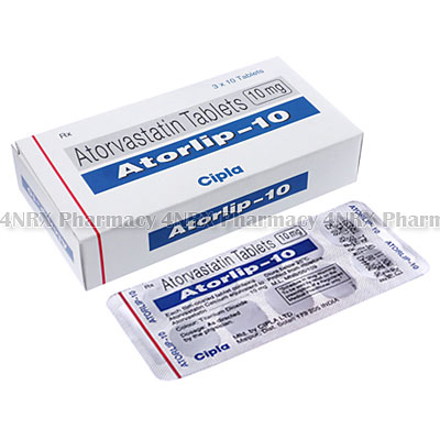 Atorlip (Atorvastatin Calcium) - 4NRX (UK)